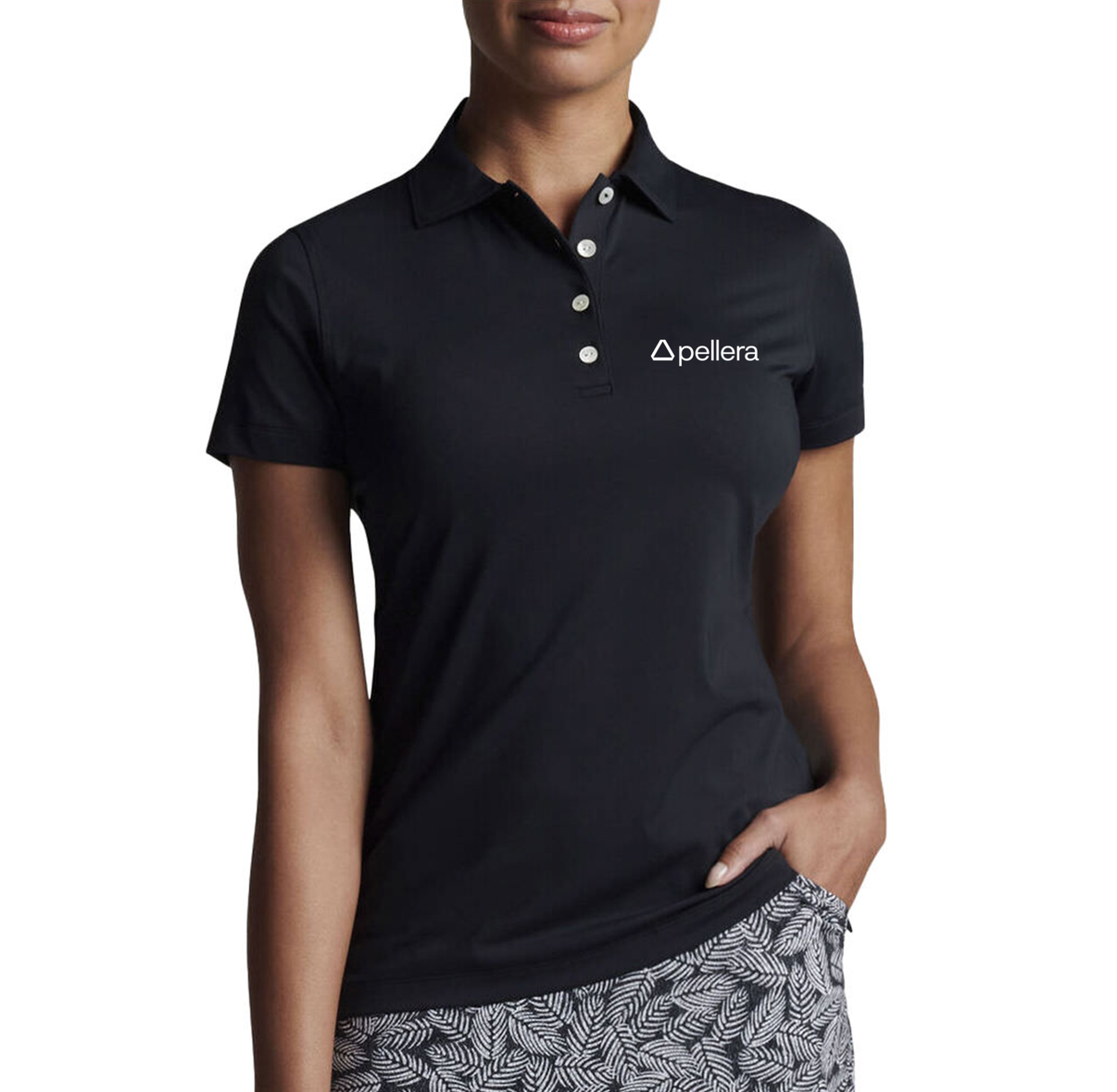 Peter Millar Women's Button Polo Shirt – Pellera Technologies Swag Store